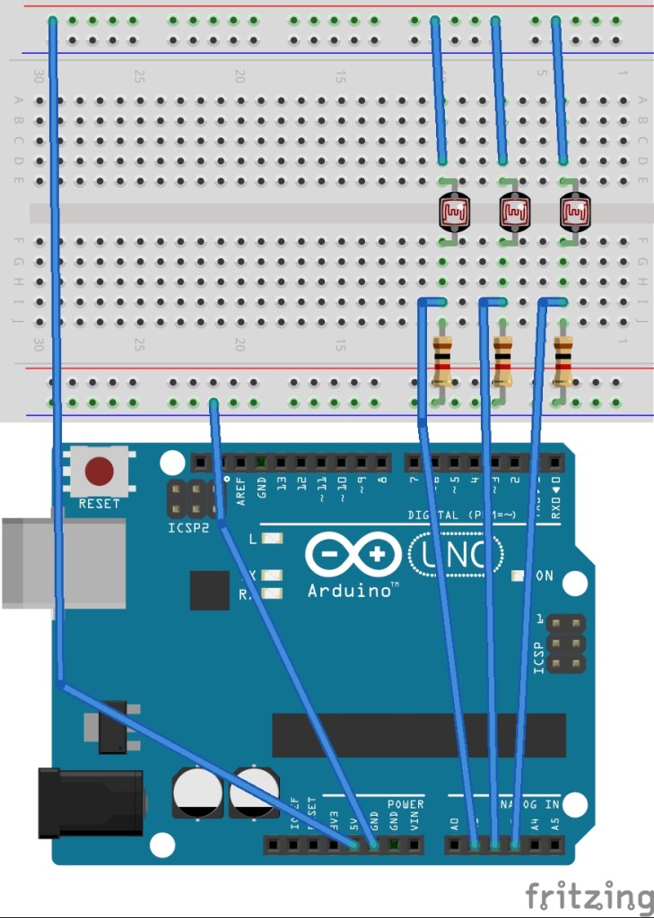 Récupérer une valeur analogique Arduino avec Processing – MakerSpace56